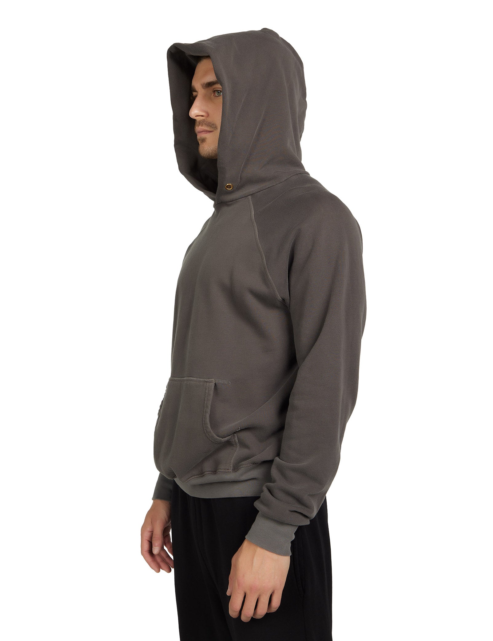 FOR HIM | French Terry Classic Raglan Hoodie - Vintage Black – L E S T ...