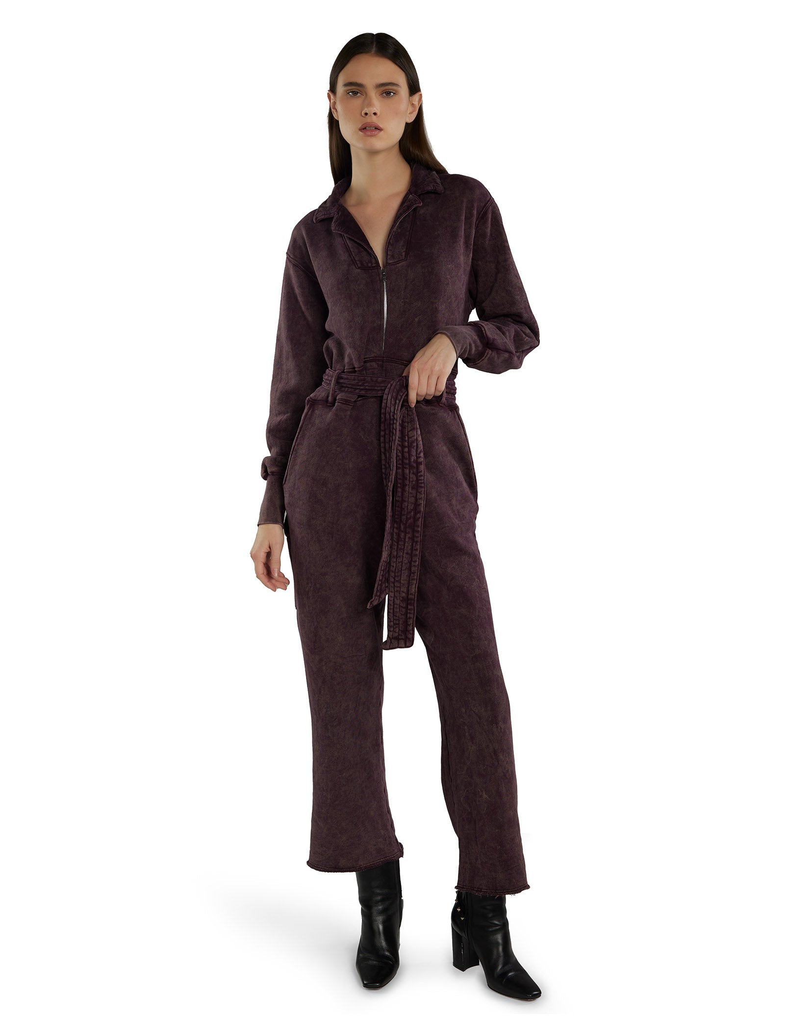 Nancy Utility Jumper - Fig Mineral – L E S T I E N