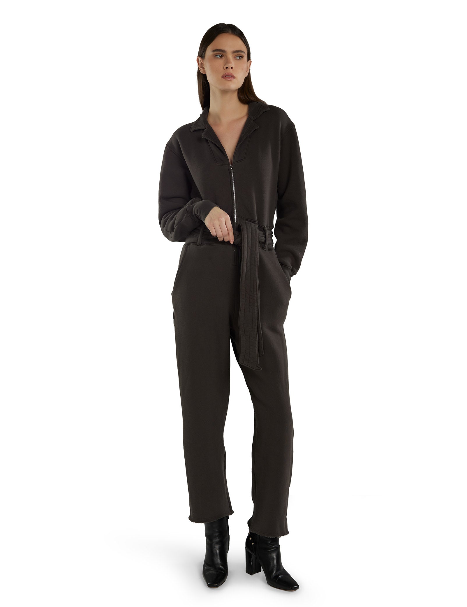 Nancy Utility Jumper - Vintage Black – L E S T I E N